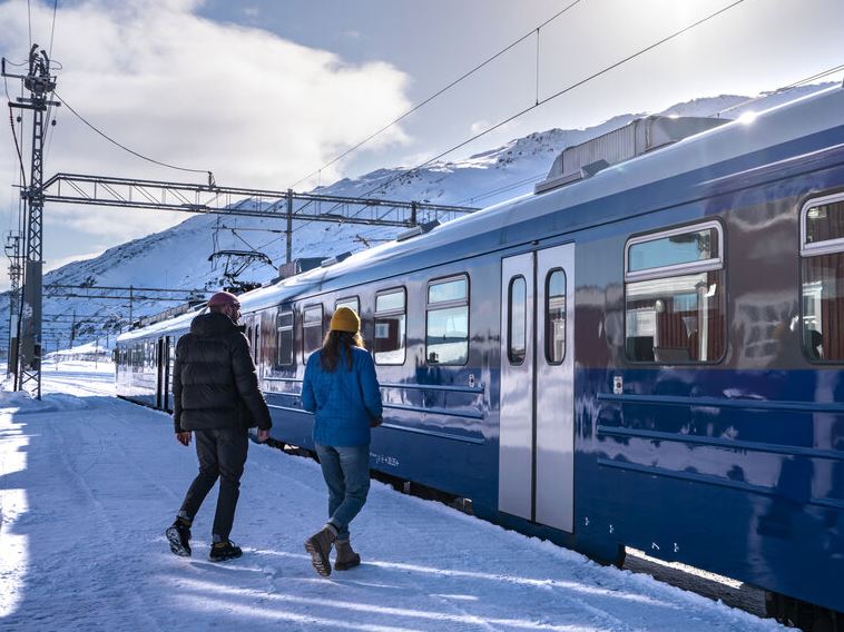 Arctic Train - Ofoten Line, Train Journeys, Narvik