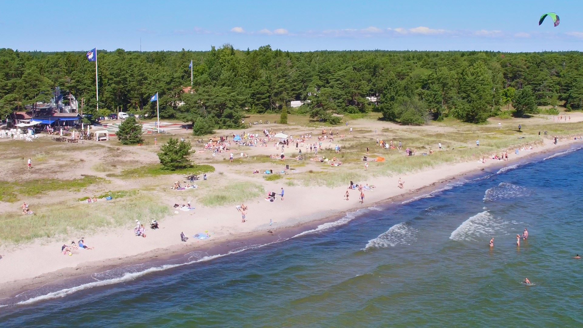 Ljugarn Semesterby Hütten, Karte Destination Gotland