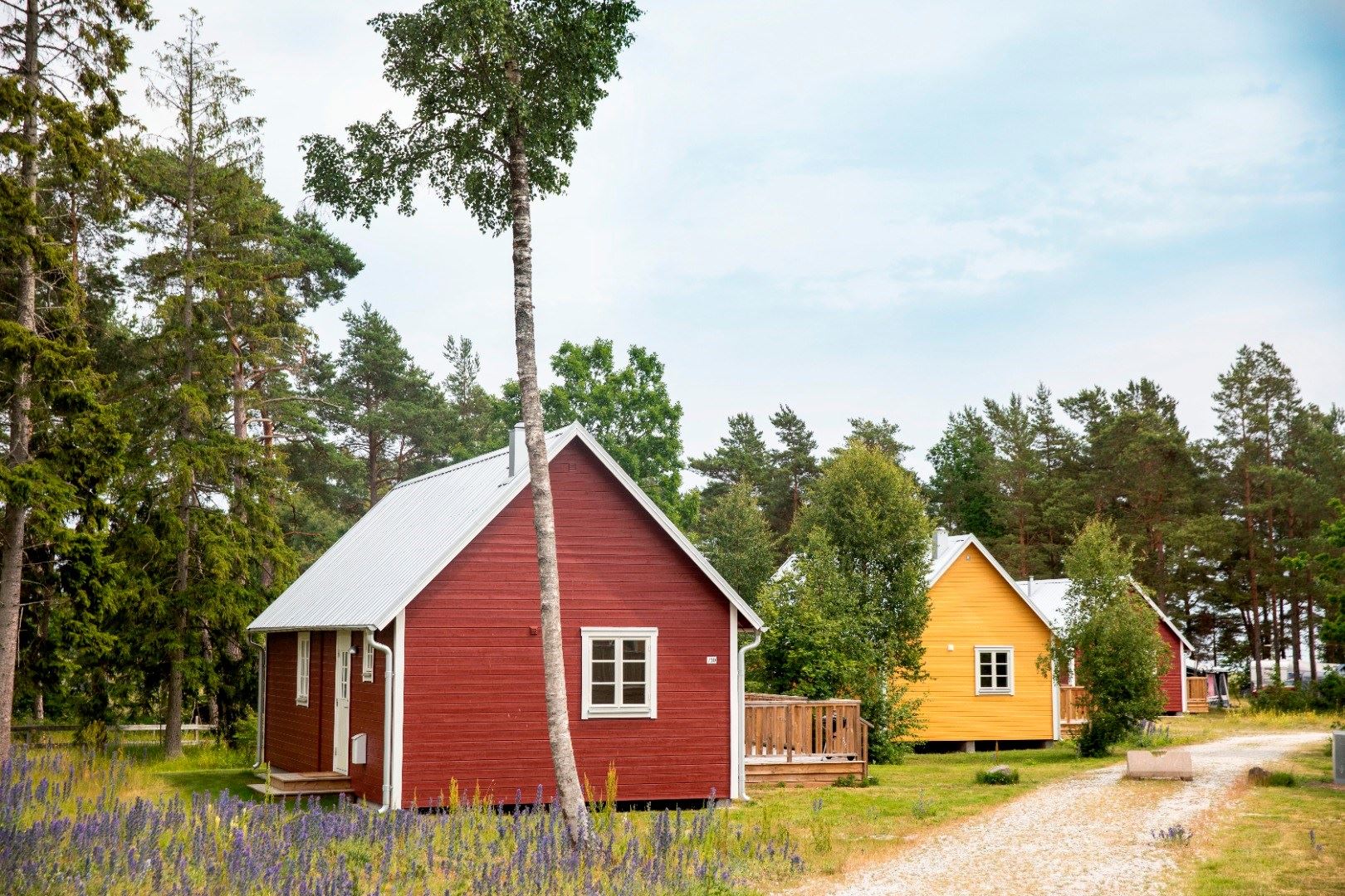 Ljugarn Semesterby Hütten, Karte Destination Gotland
