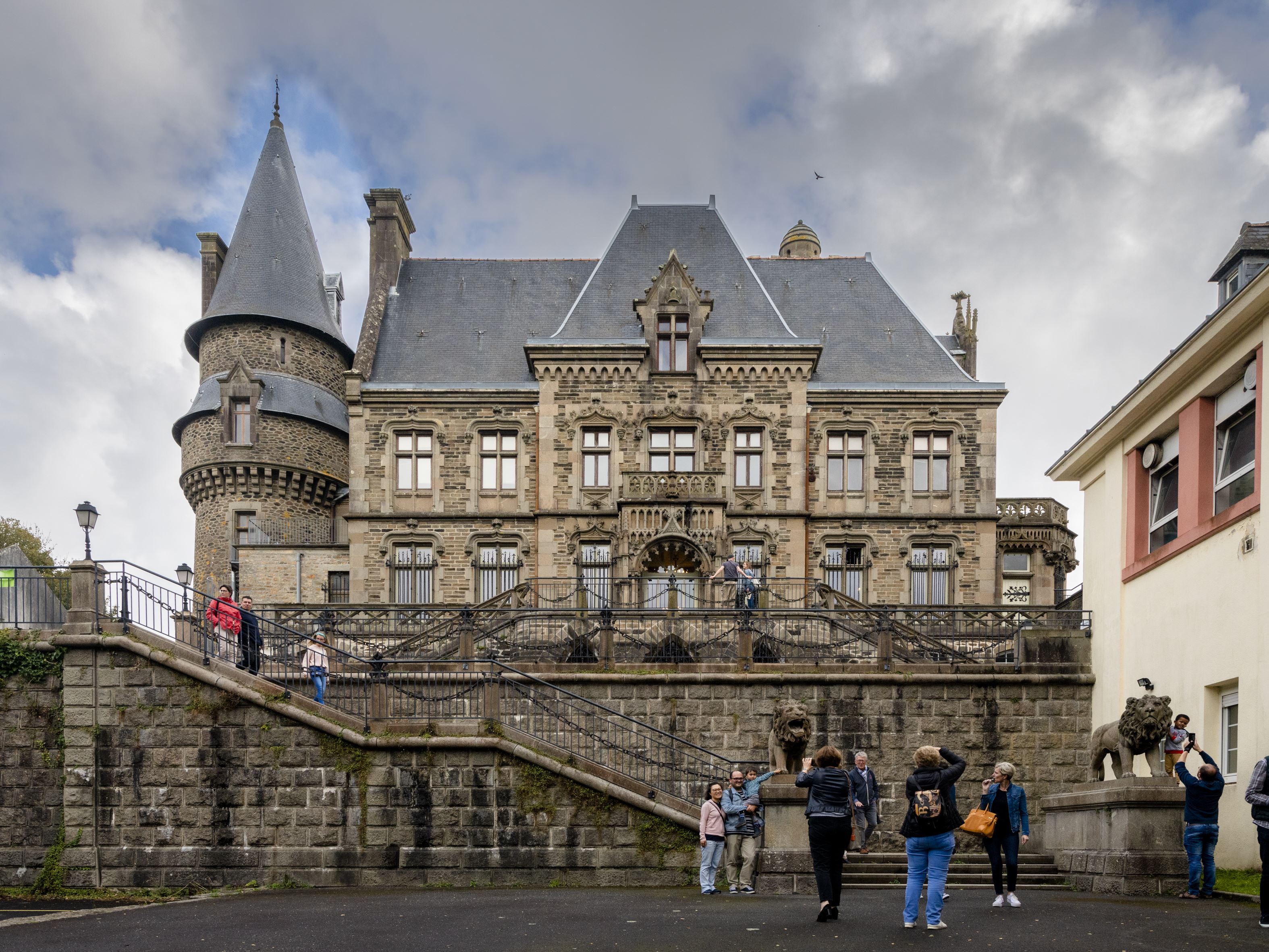 Ker Stears, le château néogothique, Visites guidées