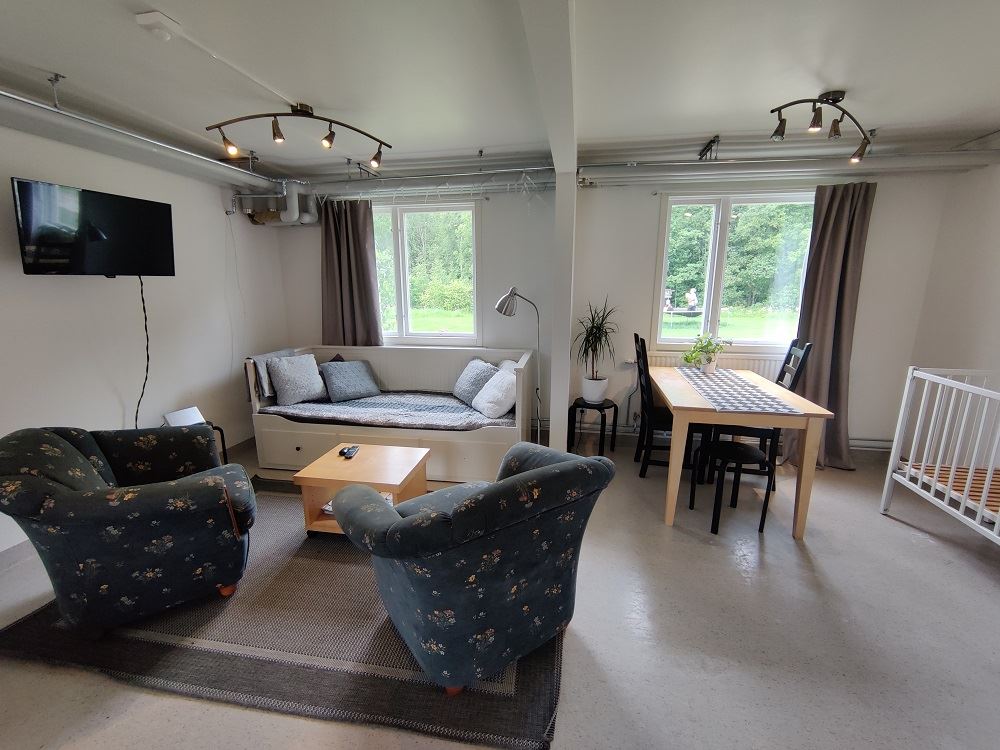 Alfta camping, stugor och vandrarhem, Karta, Vandrarhem