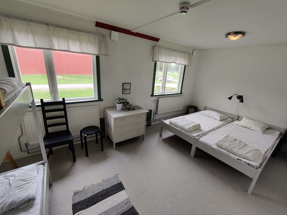 Alfta camping, stugor och vandrarhem, Karta, Vandrarhem