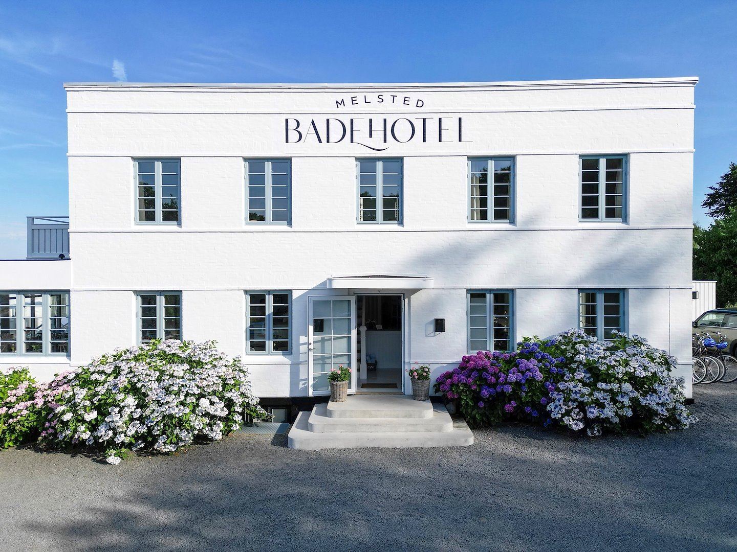Overnatning Melsted Badehotel, Lejlighed, Gudhjem, Kystnært, Restaurant