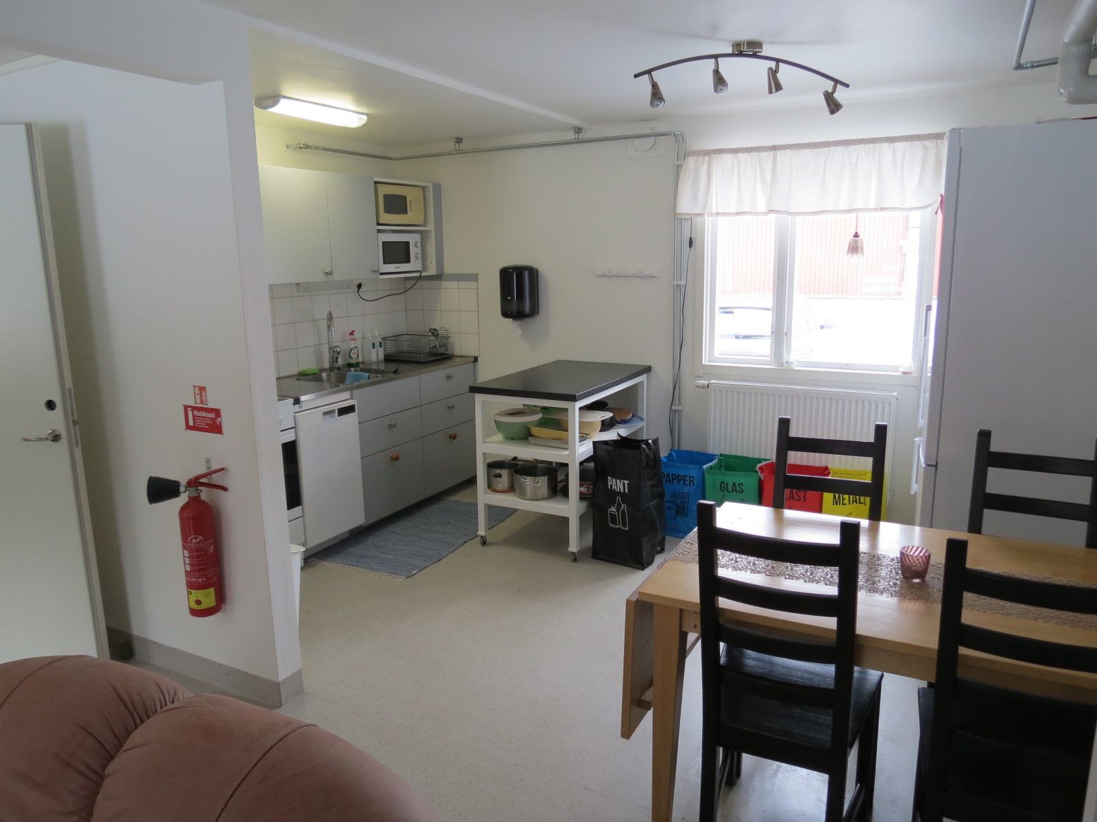 Alfta camping, stugor och vandrarhem, Karta, Vandrarhem